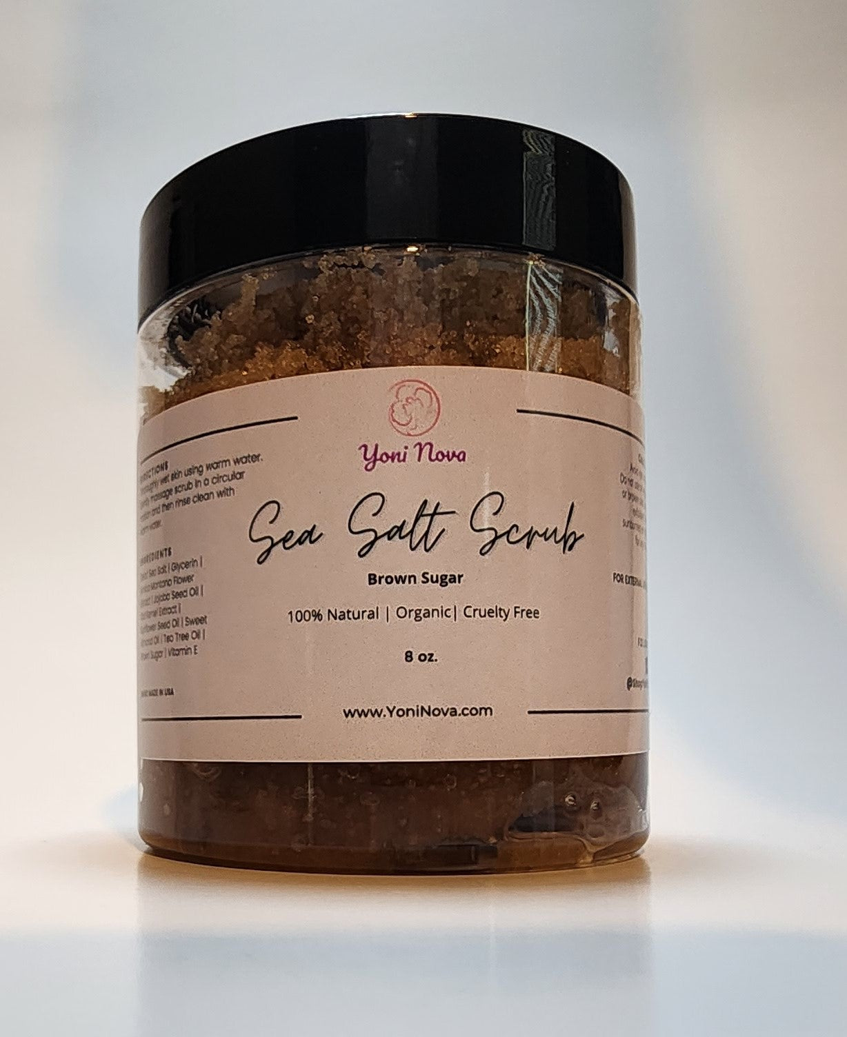 Brown Sugar Dead Sea Salt Scrub – Yoni Nova