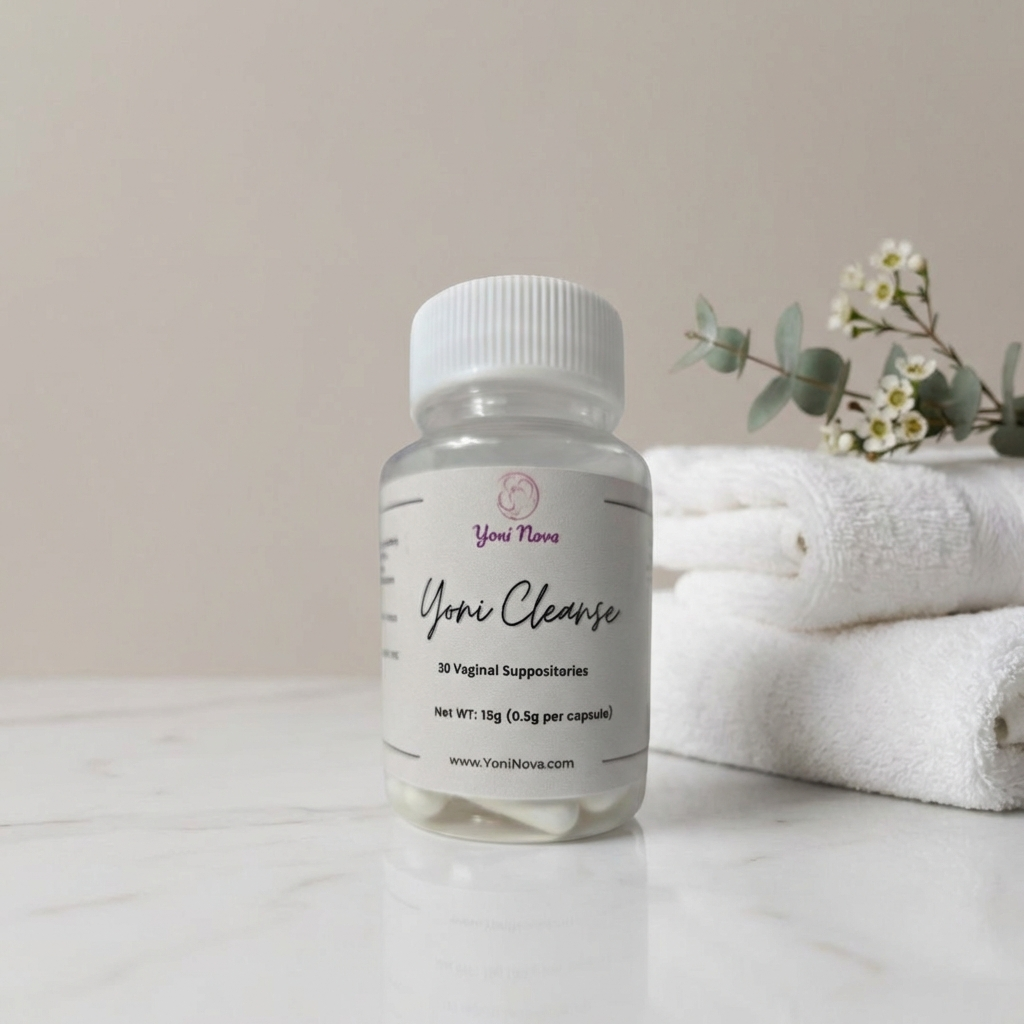 Cleanse – Boric Acid Feminine pH Balance Suppositories – Yoni Nova